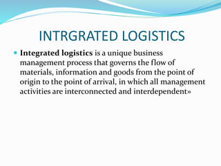 Logistics management | PPT