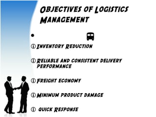 Logistics management | PPT