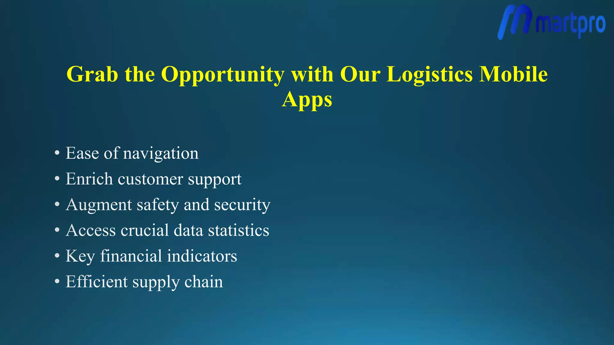 Logistics market place platform | PPTX | Computer Software and ...