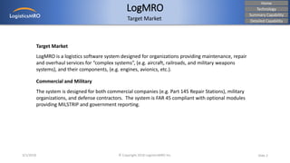 LogisticsMRO May 1 2018 | PPSX
