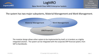 LogisticsMRO May 1 2018 | PPSX