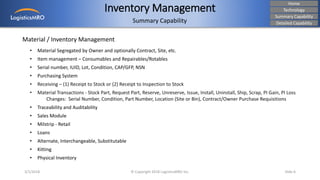 LogisticsMRO May 1 2018 | PPSX