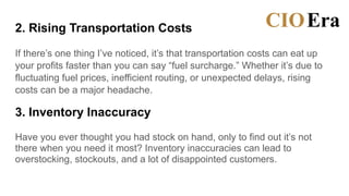Logistics Nightmares_ How to Fix Common Supply Chain Issues.pdf