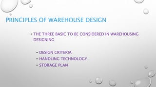 Logistics of warehousing in 1 assingment | PPTX | Logistics and ...