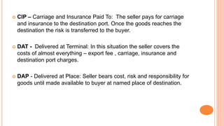 Logistics ppt | PPTX