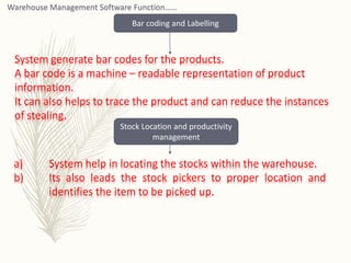Logistics and warehouse Management | PPTX