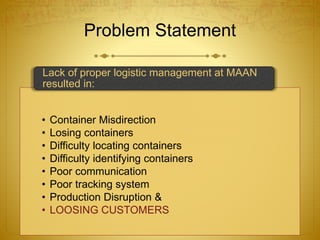 Logistics Management | PPTX | Logistics and Transportation Industry ...
