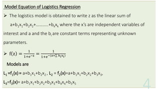 Logistics regression | PPT
