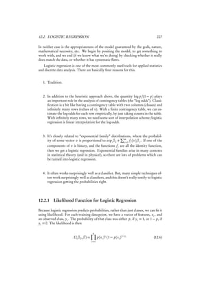 Logistics regression | PDF