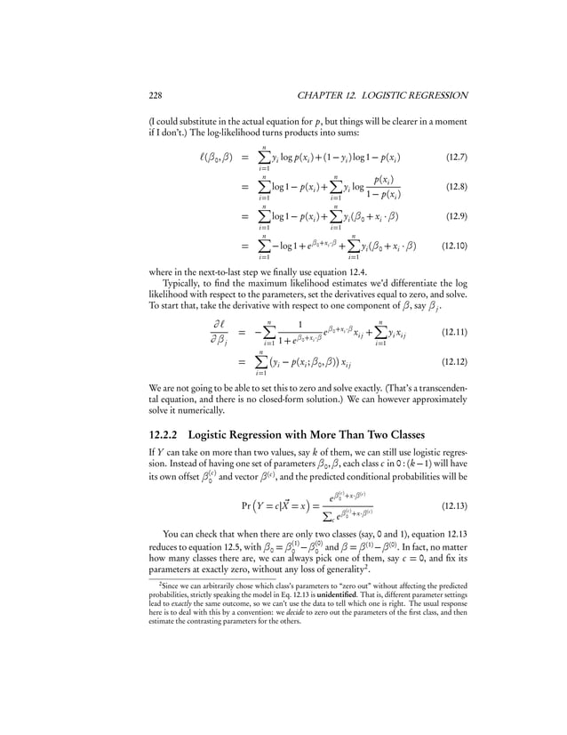 Logistics regression | PDF | Physics | Science
