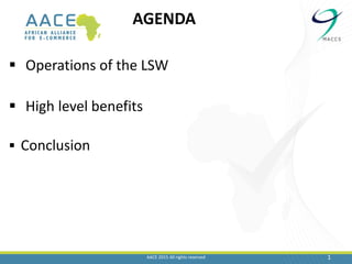 Logistics single window : operation and benefits | PDF