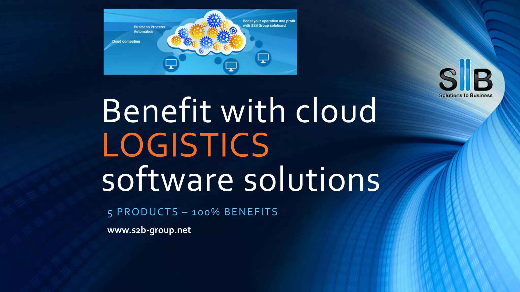 Logistics software products | PPT