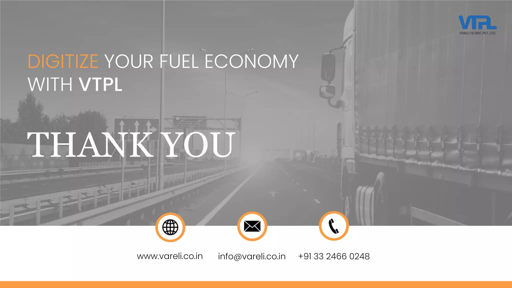 Transport & Logistic Solution - VTPL | PPT