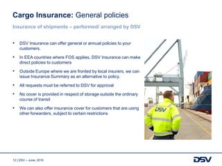 Logistics solutions cargo insurance | PPT