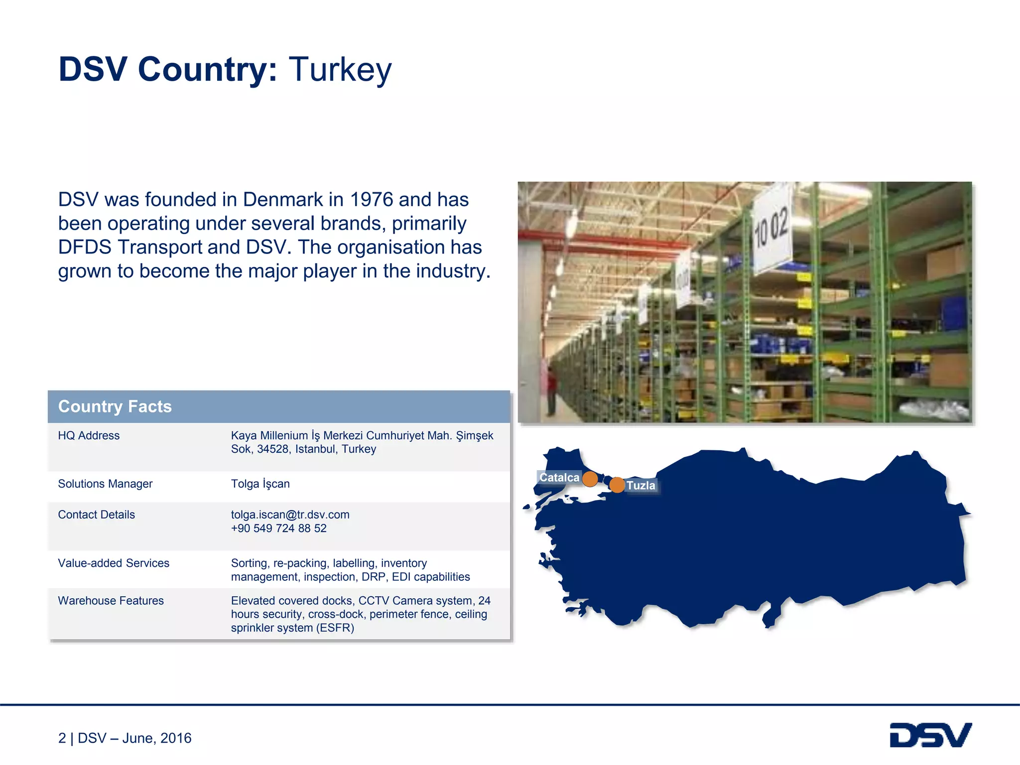 Logistics solutions dsv solutions turkey | PPT