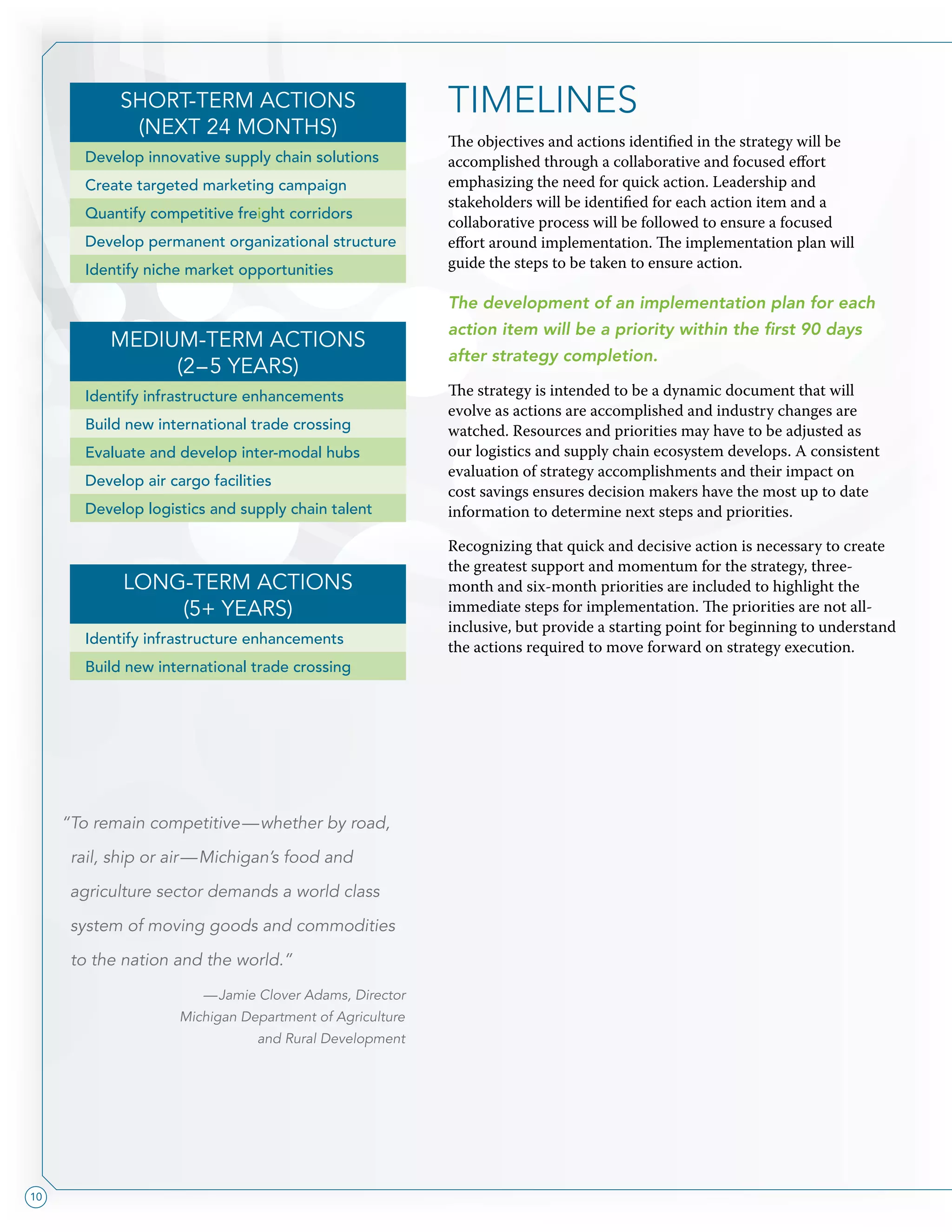 Logistics strategic plan-12 | PDF