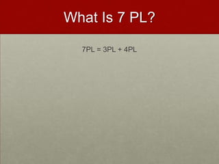 Logistics supply chain | PPTX | Logistics and Transportation Industry ...