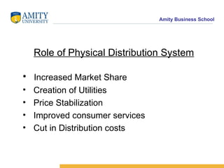 Logistics System | PPT | Logistics | Business