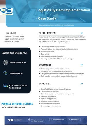Logistics System Implementation | PDF