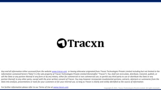 Tracxn - Logistics Tech - Top Business Models - Jan 2021 | PPT
