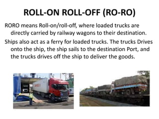 Logistics transportation | PPTX