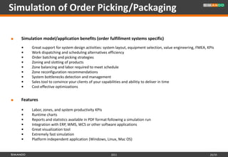 Logistic systems simulation (a presentation by SIMANDO) | PDF