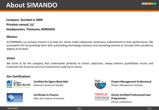 Logistic systems simulation (a presentation by SIMANDO) | PDF