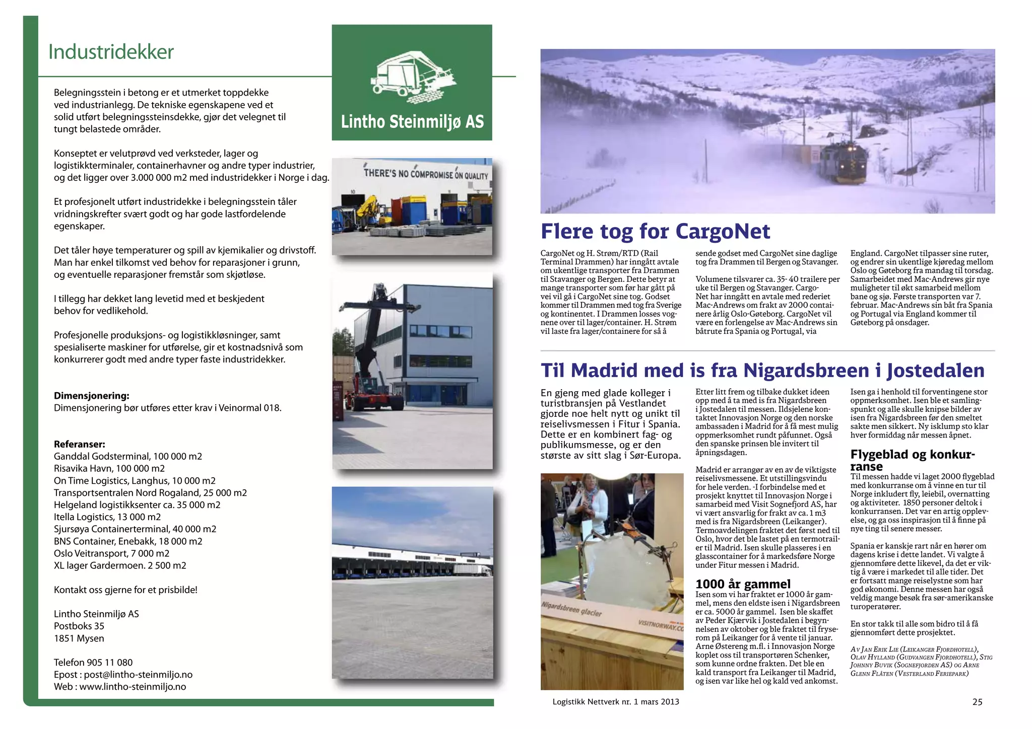 Logistikk nettverk 0113-lowres | PDF