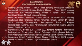 Logistik Pemilu 2024 Materi kuliahh.pptx