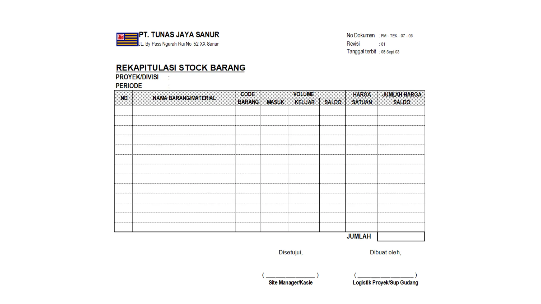 Logistik proyek .pptx