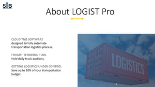 Logist Pro | PPT