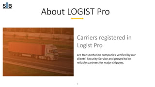 Logist Pro | PPT