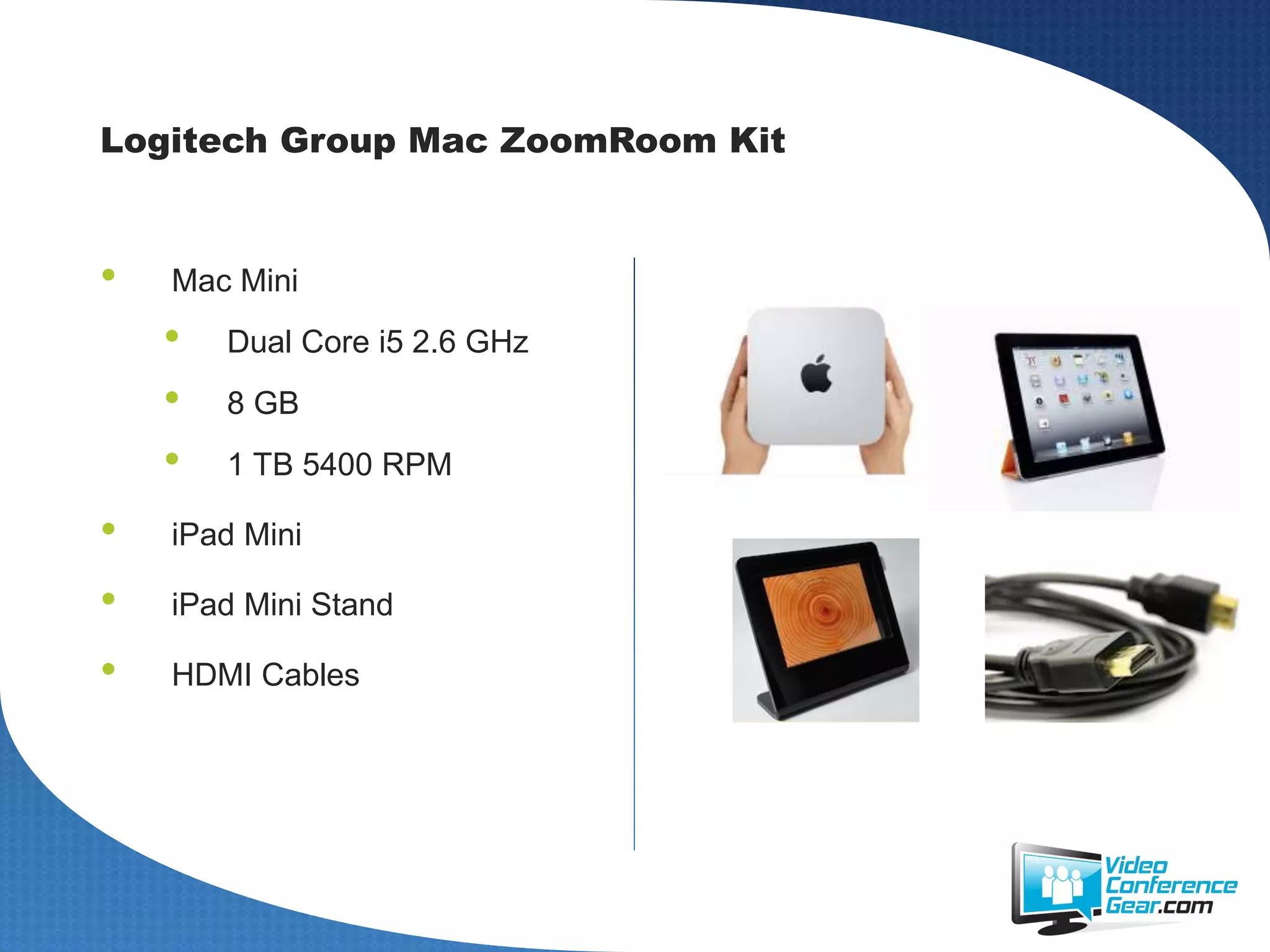 Logitech group Zoom Room Video Conference Bundle | PPT