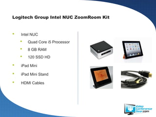 Logitech group Zoom Room Video Conference Bundle | PPT