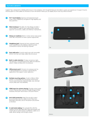 Logitech Tap - Tap Into Better Meetings | PDF