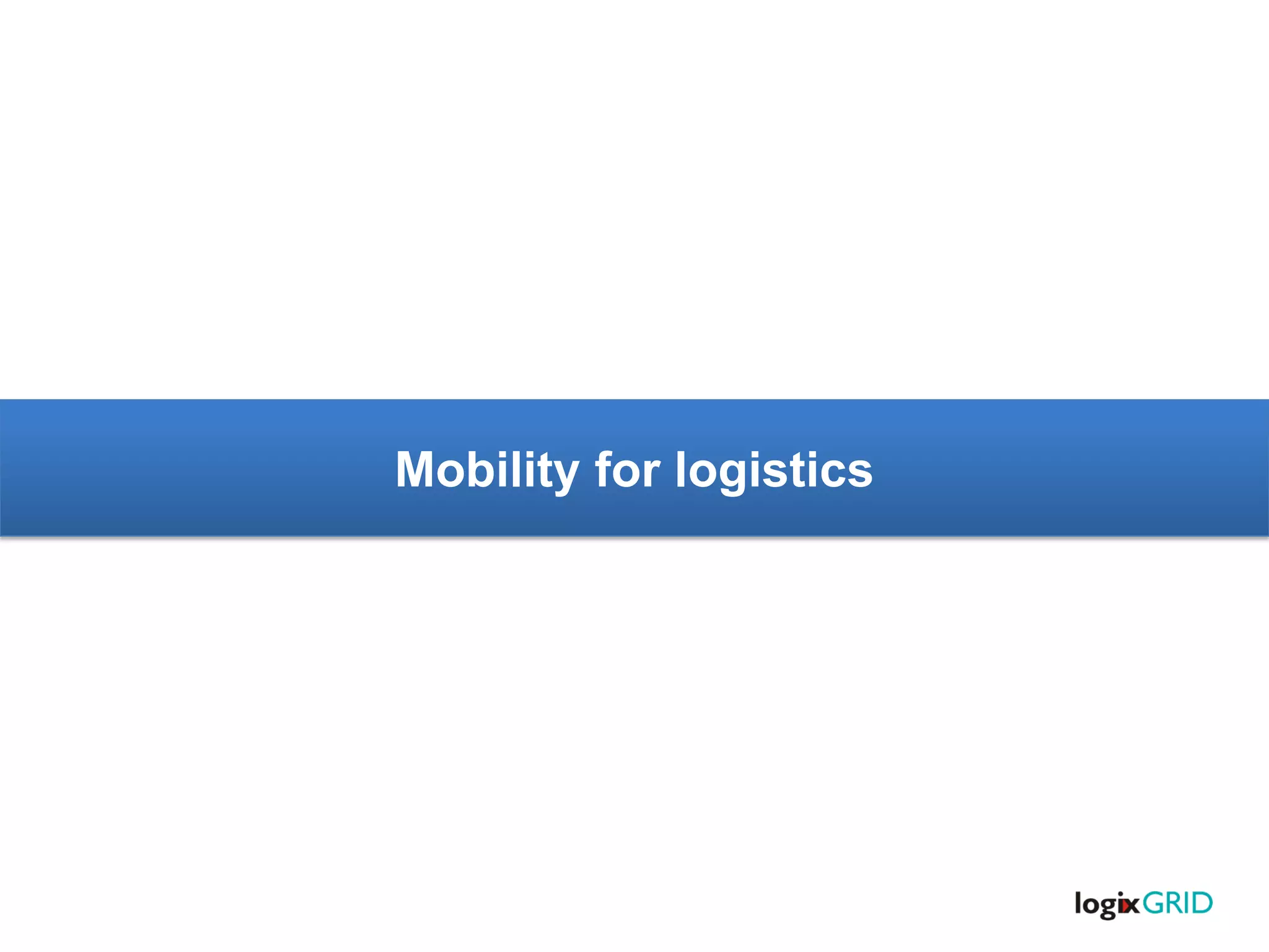 LogixGrid ERP - Logistics On Cloud | PDF