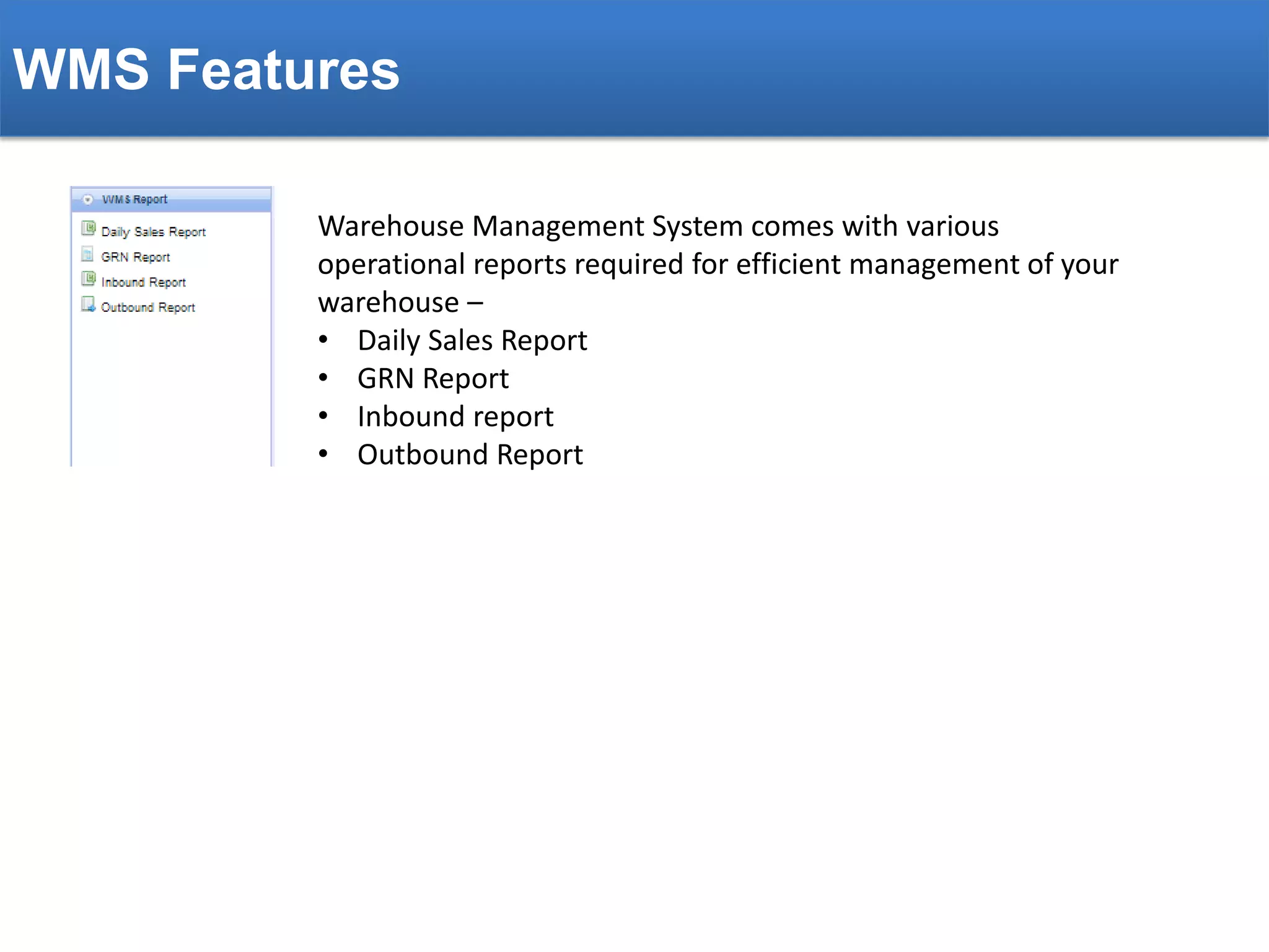 Logix grid warehouse management system | PPT | Free Download