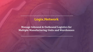 AI Driven TMS- Logistics Network | PDF