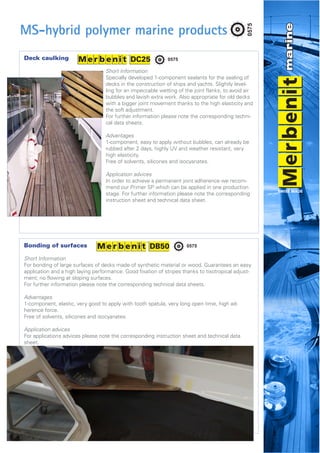Antala Ltd(uk). Merbenit Marine. | PDF