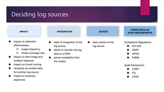 A PPT about log management from SOC angle | PPT