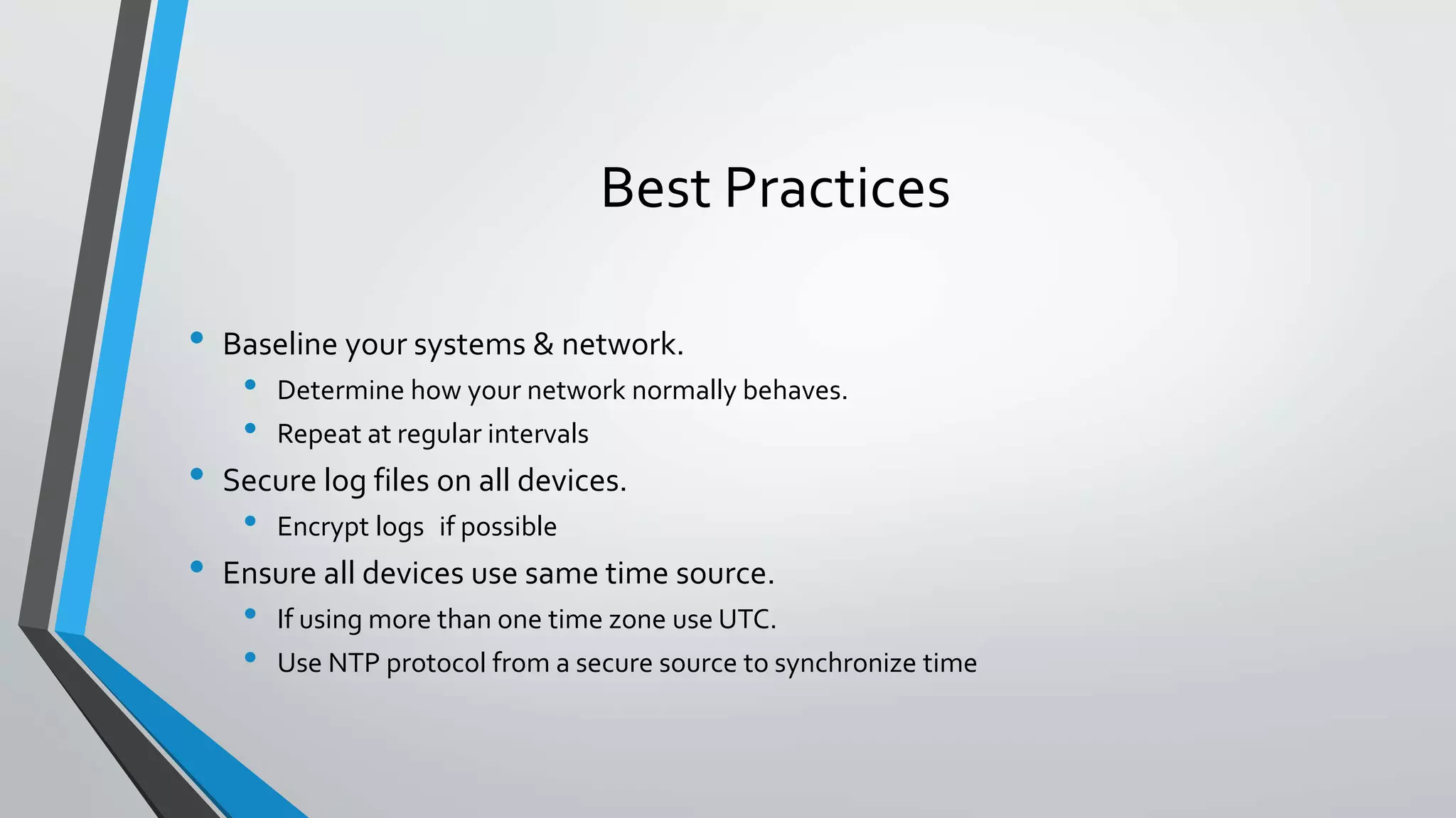 Log management & SIEM | PPTX