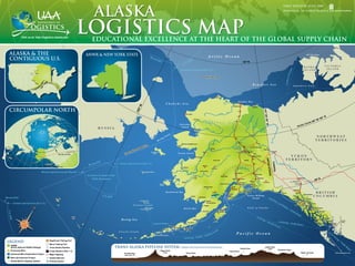 Logistics Map | PDF | North America Travel | Travel Locations