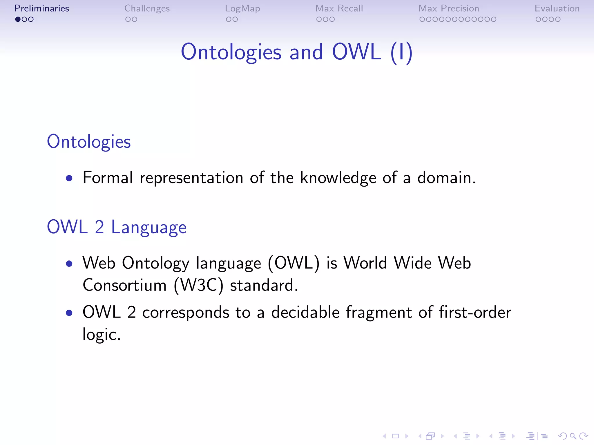 Logmap Large Scale Logic Based And Interactive Ontology Matching Pdf Web Development