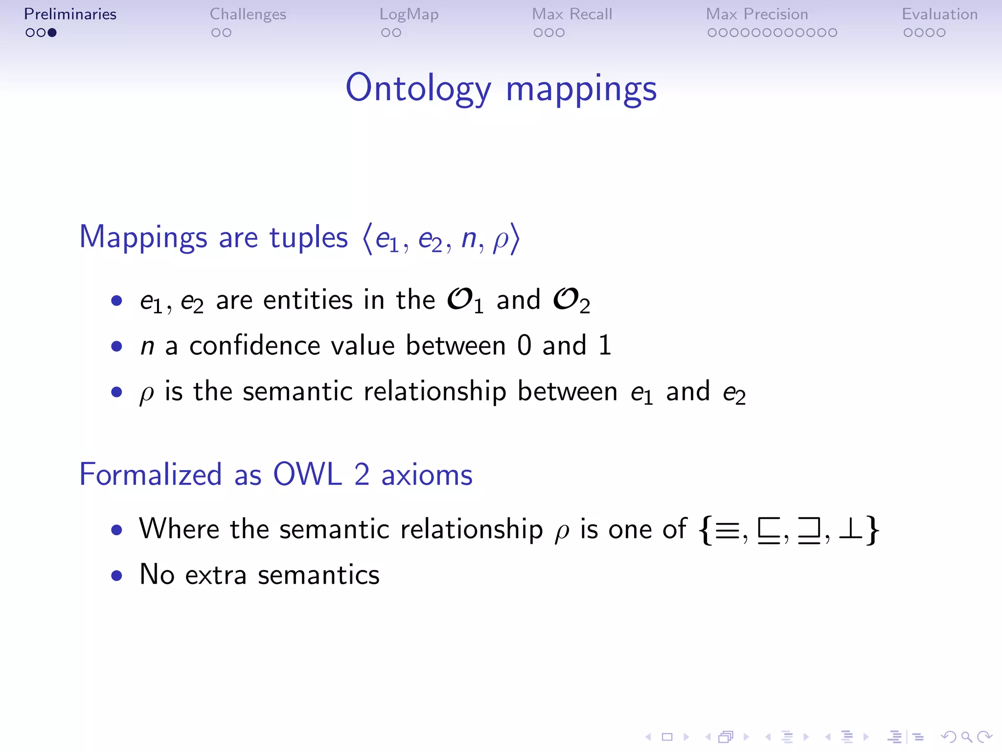 Logmap Large Scale Logic Based And Interactive Ontology Matching Pdf Web Development