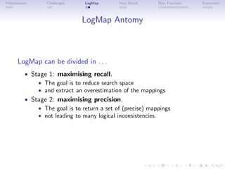 LogMap: Large-scale, Logic-based and Interactive Ontology Matching | PDF | Web Development ...