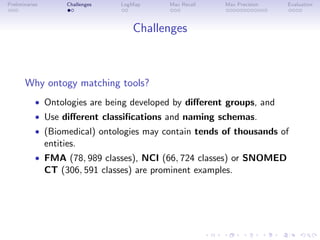 LogMap: Large-scale, Logic-based and Interactive Ontology Matching | PDF | Web Development ...