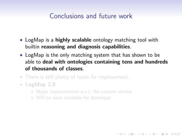 Logmap Logic Based And Scalable Ontology Matching Pdf Databases Computer Software And