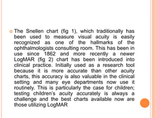Log mar chart | PPTX