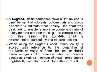 Log mar chart | PPTX