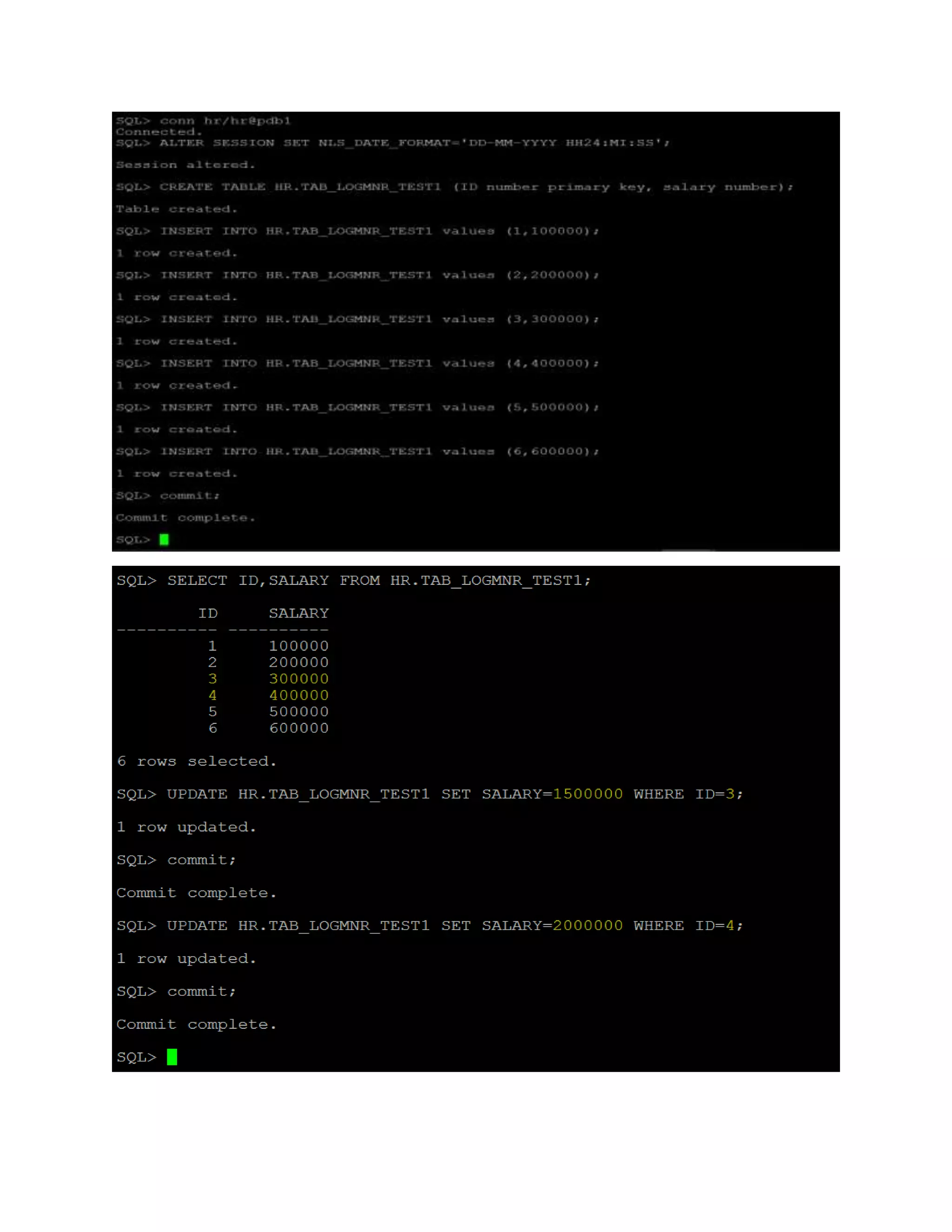 Log miner using_onlinecatalogue | DOCX | Databases | Computer Software ...
